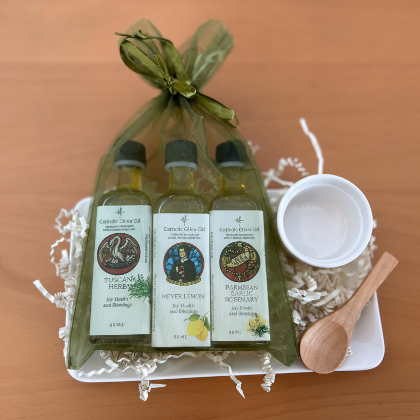 Mini Dipping Set – Catholic Olive Oil
